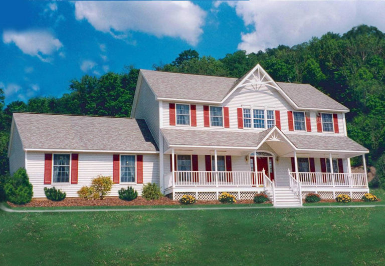 Colonials & Two Story Homes - Custom Modular Homes & Prefab Home Builder