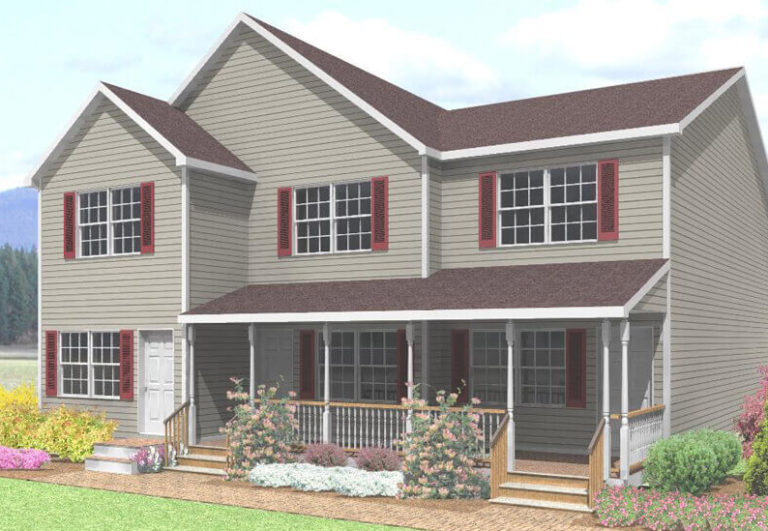 The Triplex - Custom Modular Homes & Prefab Home Builder